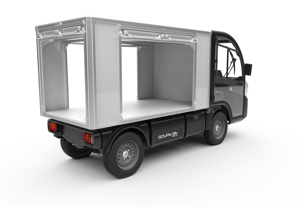 Adaptive and versatile electric utility vehicles - Goupil