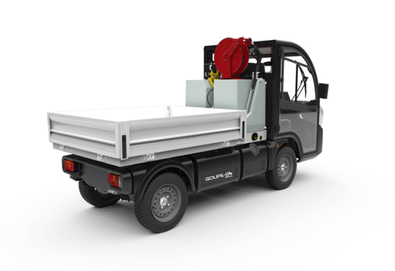 Adaptive and versatile electric utility vehicles - Goupil