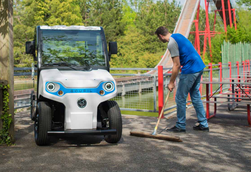 Adaptive and versatile electric utility vehicles - Goupil