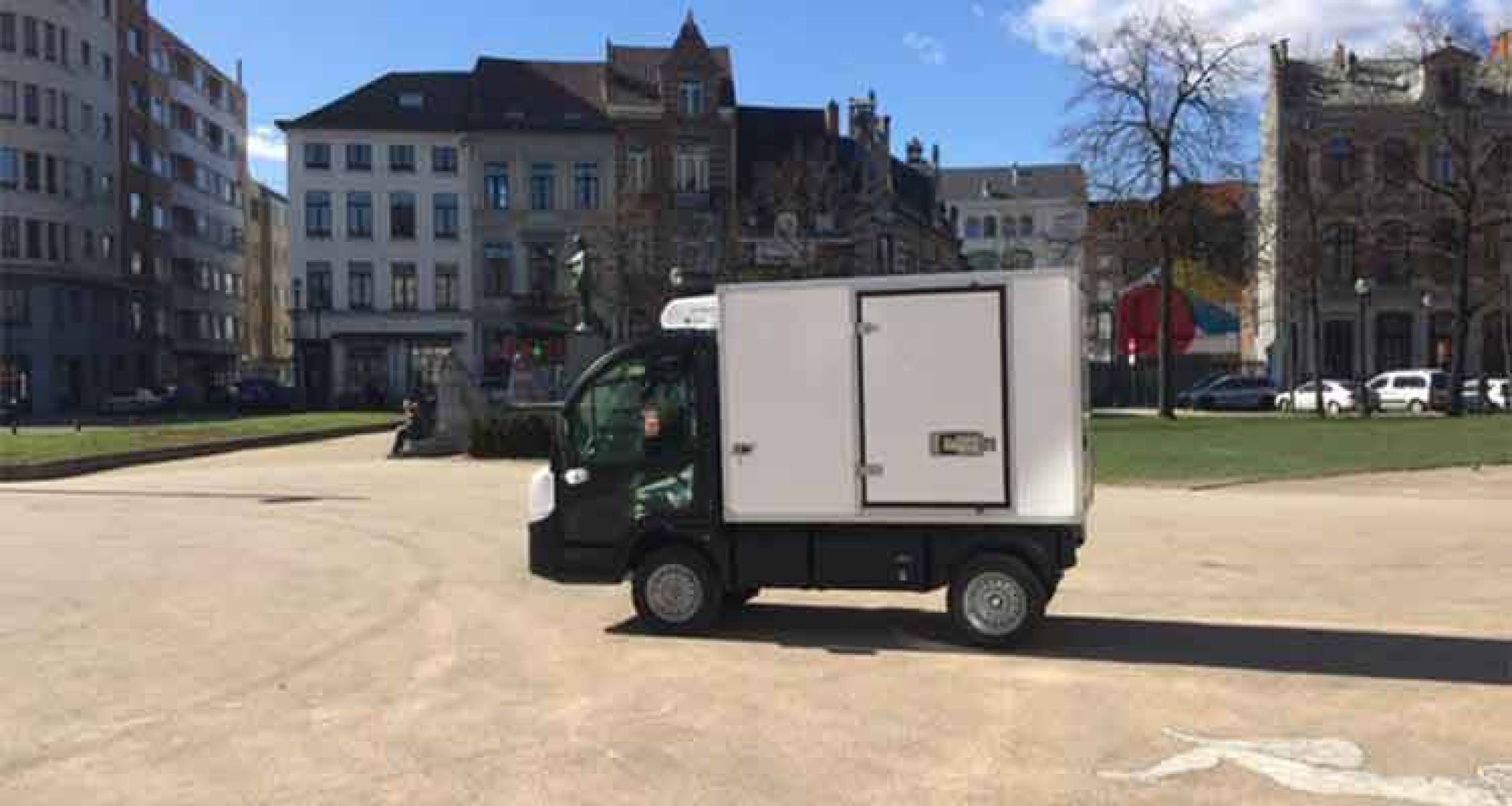 Electric utility trucks engineered to handle any logistic challenges